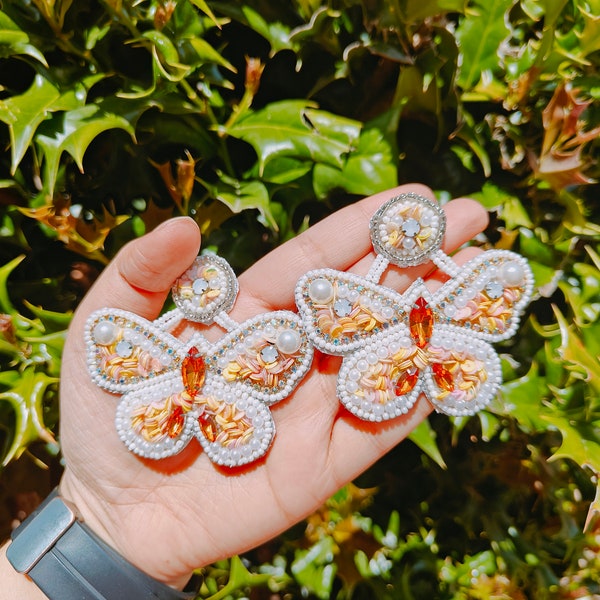 Beaded Butterfly - Etsy