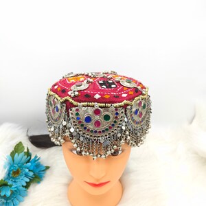 Afghan Mathapati Cap, Halima Sultan Cap, Afghan Women Cap, Afghani Head ...
