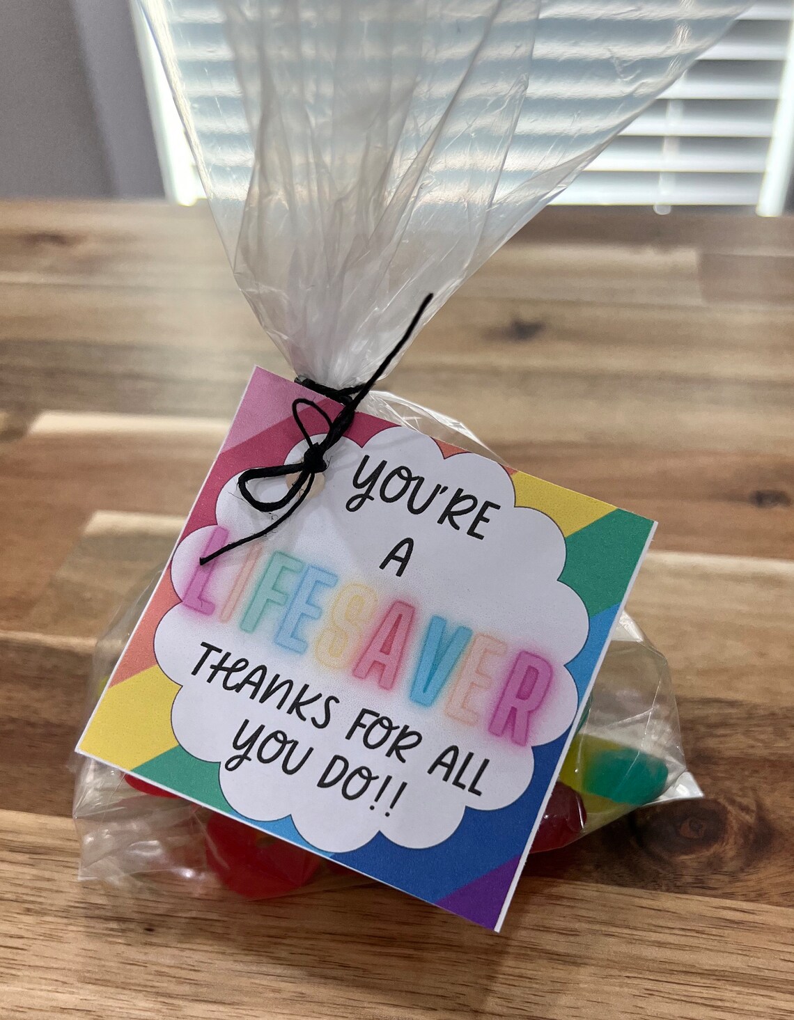 INSTANT DOWNLOAD Youre a Lifesaver Appreciation Printable - Etsy