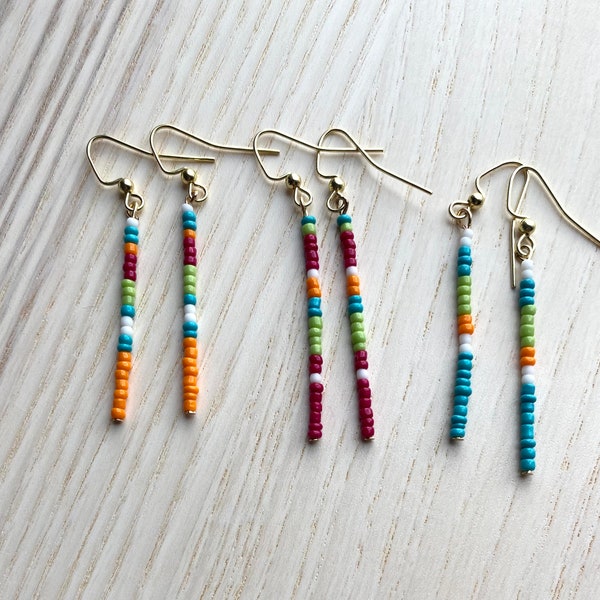 Stick Earrings - Etsy