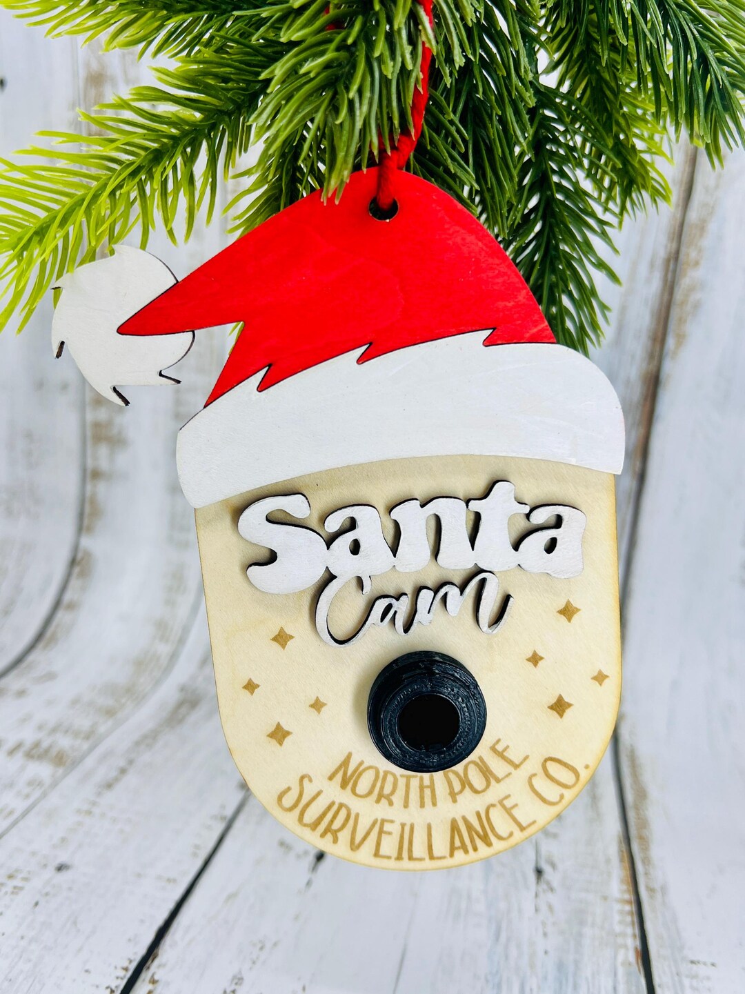 Christmas Santa Cam | Santa Camera Elf Cam | Elf Watch | Kids Ornament ...