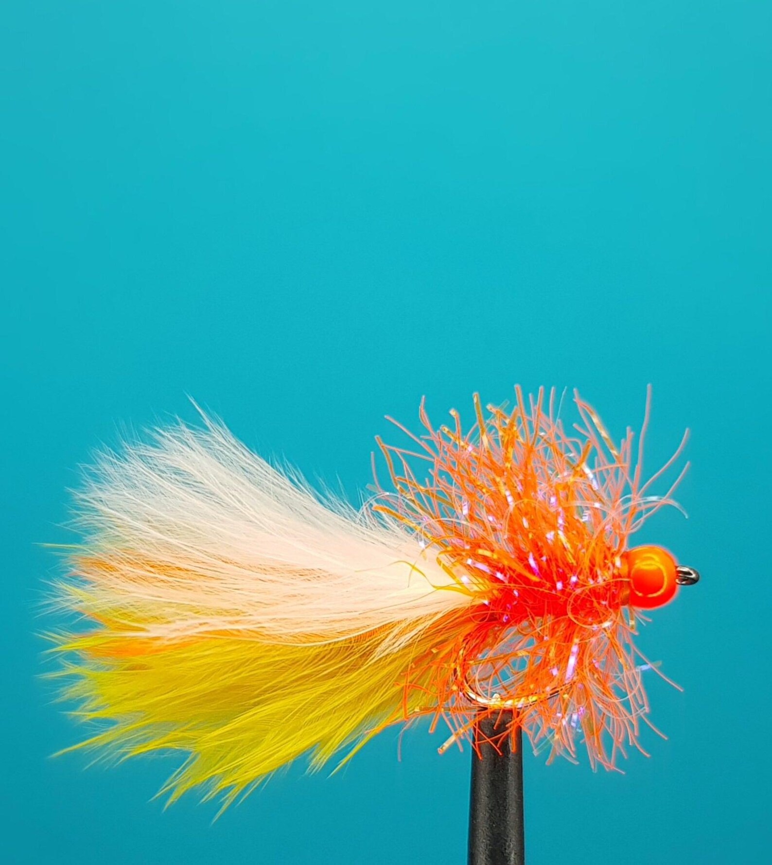 Orange Hot Head Consett Budgie Lures. Trout Lure Streamers Steelhead ...