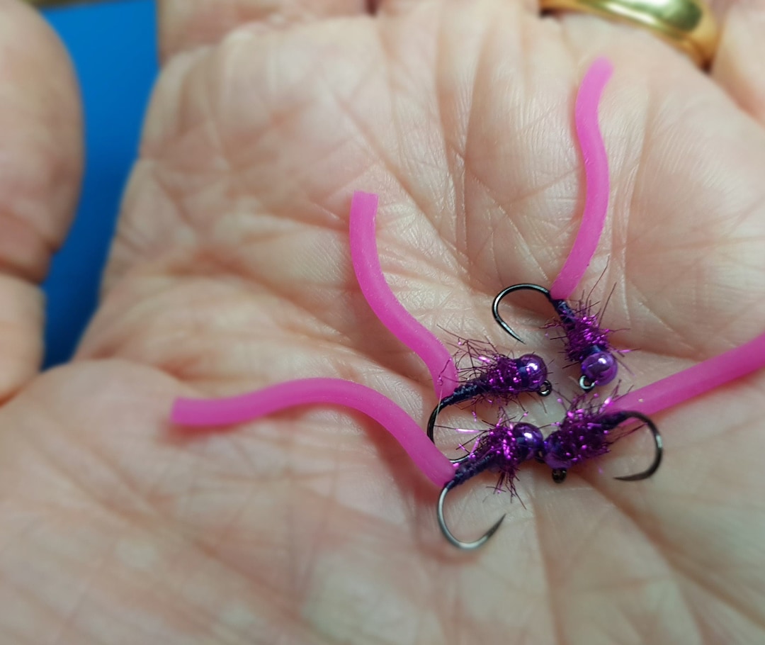 Squirmy Worms - Purple Punisher - Etsy