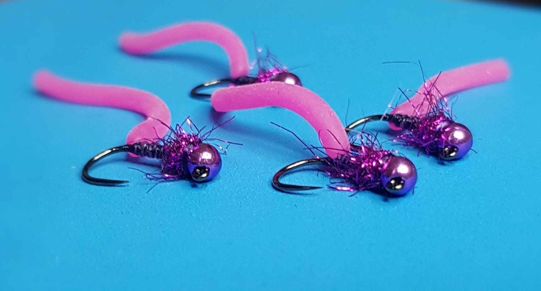 Squirmy Worms - Purple Punisher - Etsy