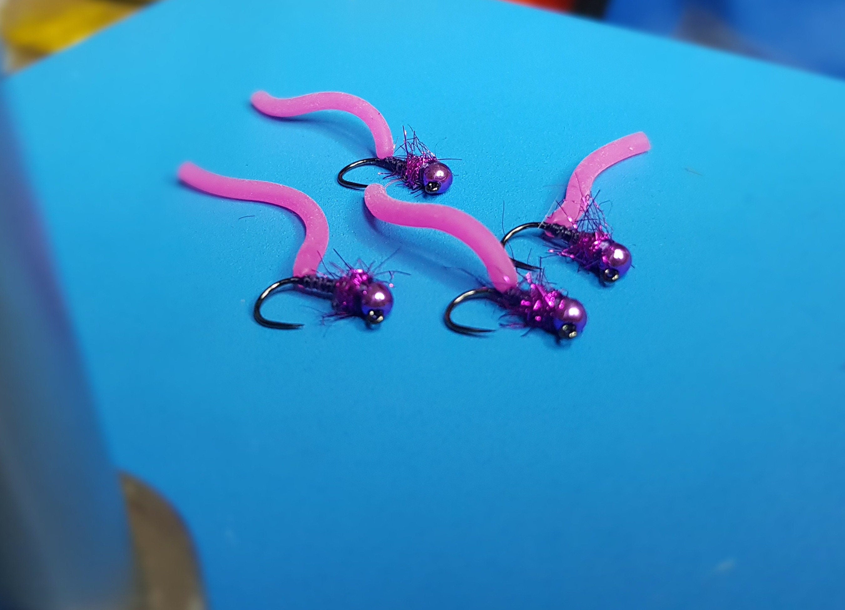 Squirmy Worms - Purple Punisher - Etsy