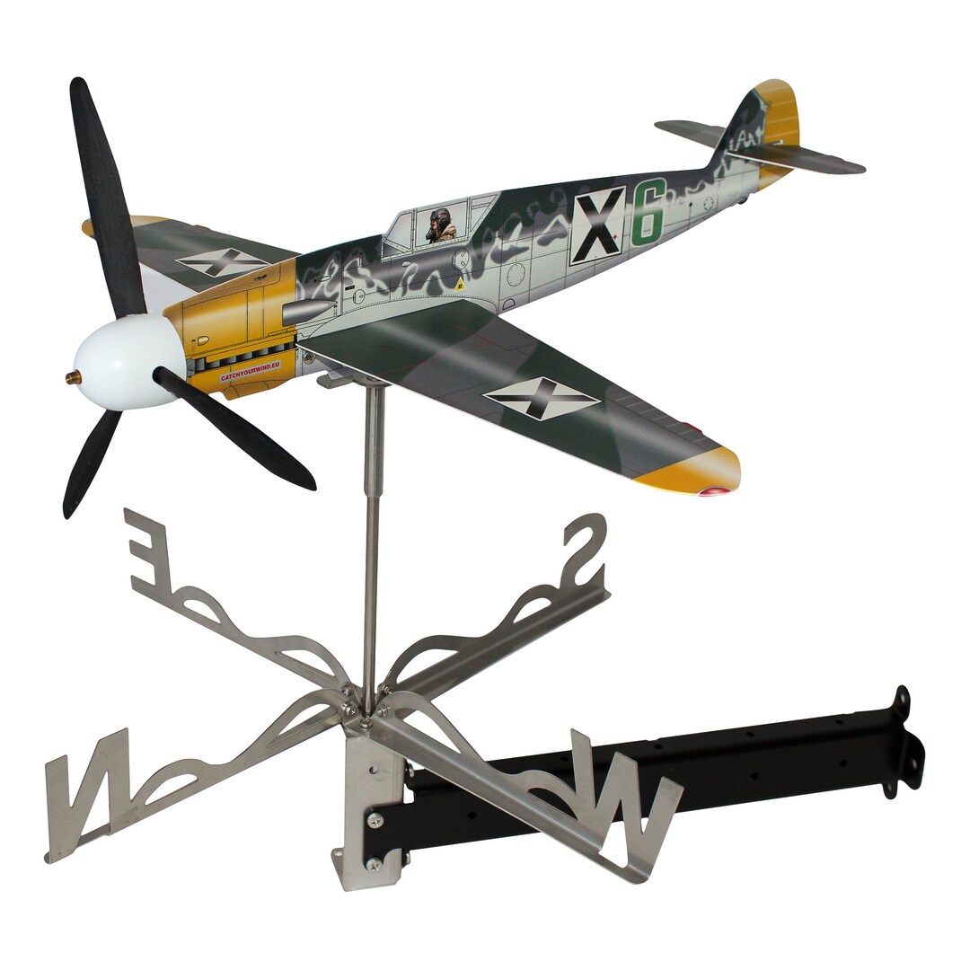Royal Bulgarian Airforce WWII Bf109 Me109 Fighter Aircraft Stainless ...