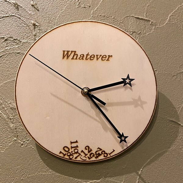 Clock Fallen Numbers - Etsy