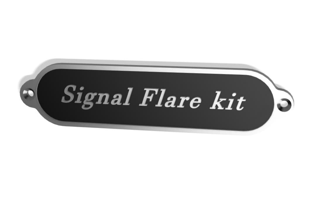 Nautical Metal Cast "signal Flare Kit" Door / Locker Safety Sign - Etsy