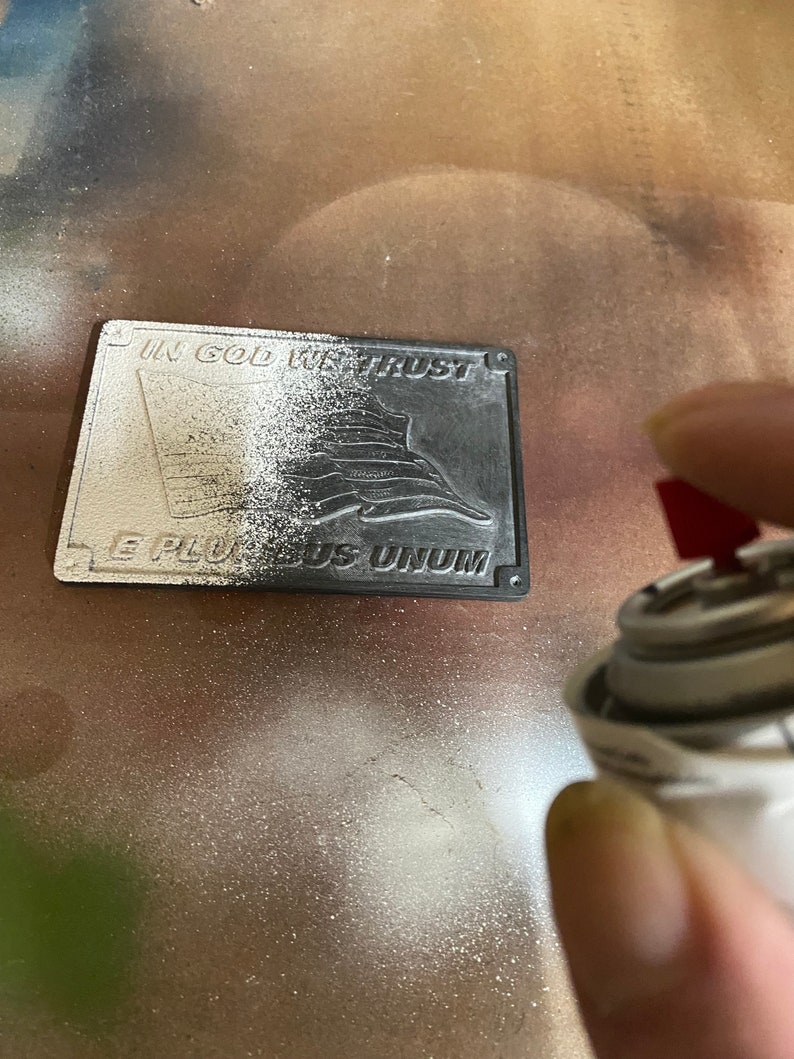 DIY STL File for 3D Printing Patriotic Plaque With Raised - Etsy