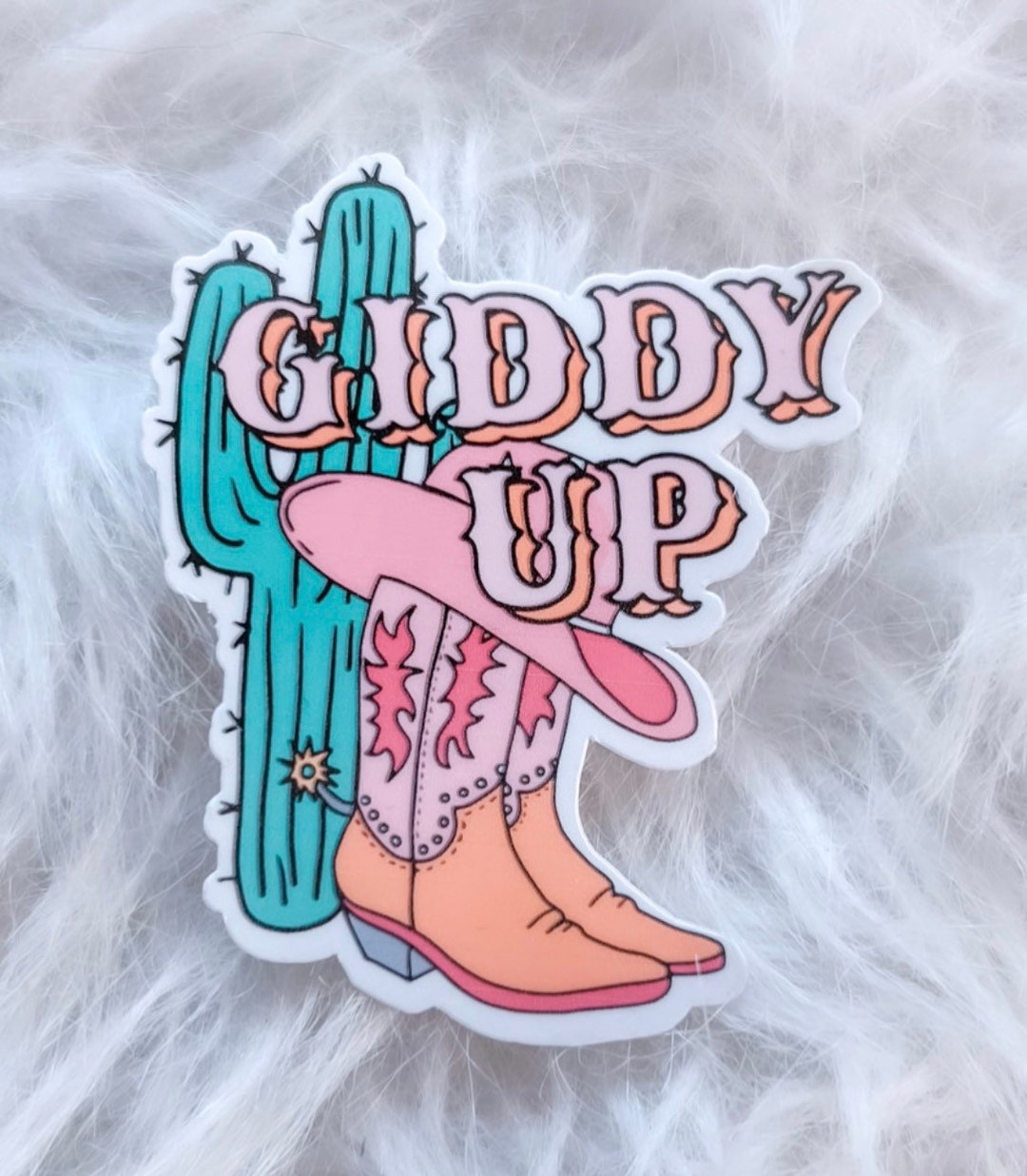 Cowboy Boots/ Rodeo/ Western/ Cow/ Horse / Cowboy Sticker / Cowgirl ...