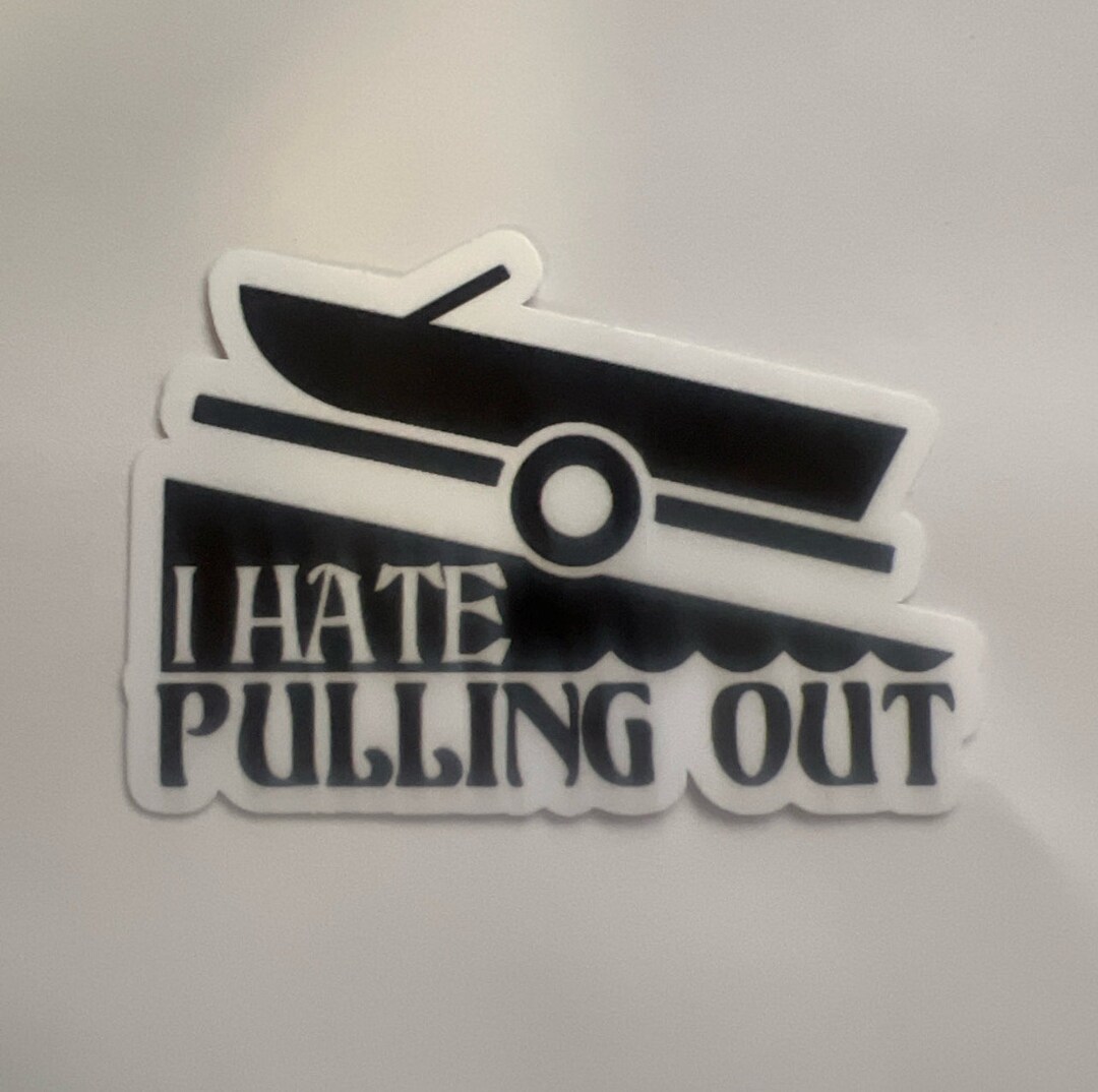 FUNNY STICKER / Boating - Etsy