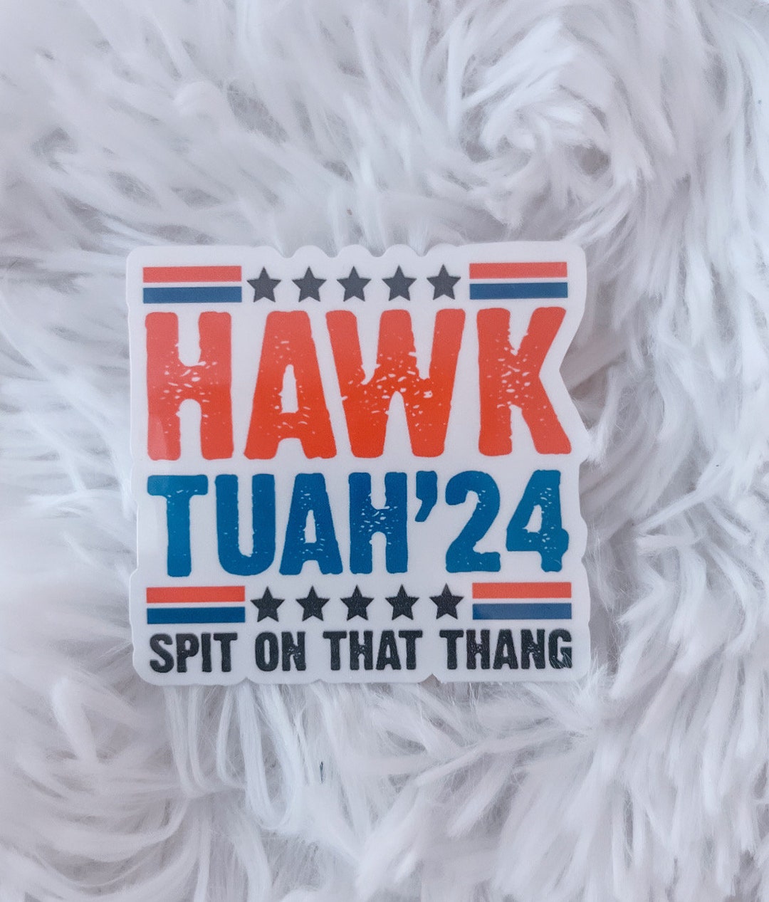 Funny Sticker/ Hawk Tuah /american/ America - Etsy