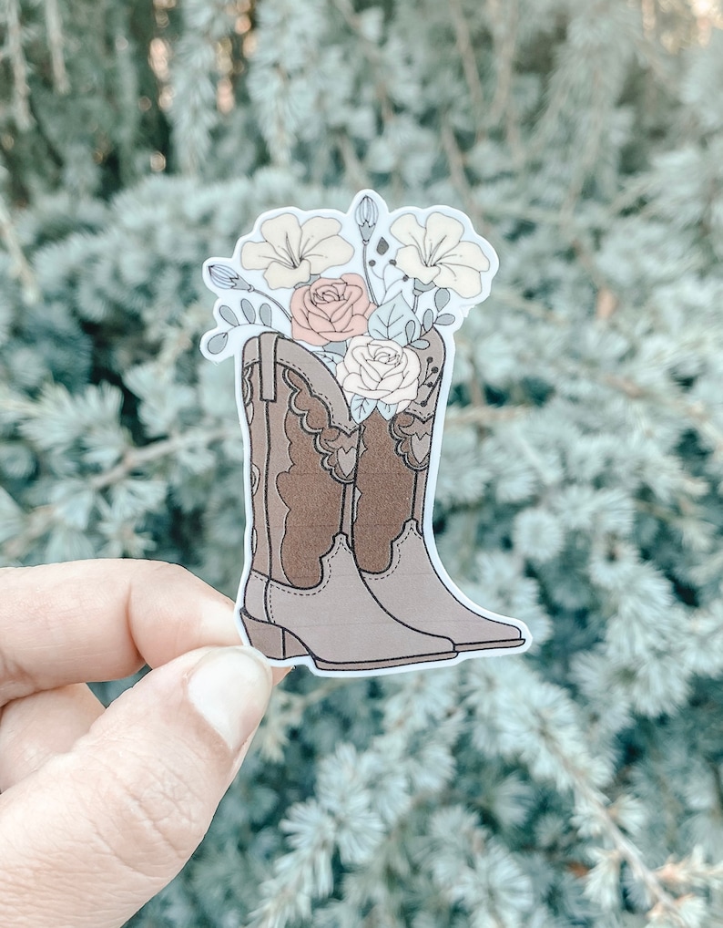 Western Sticker / Cowboy Sticker / Cowgirl Sticker / Rodeo - Etsy