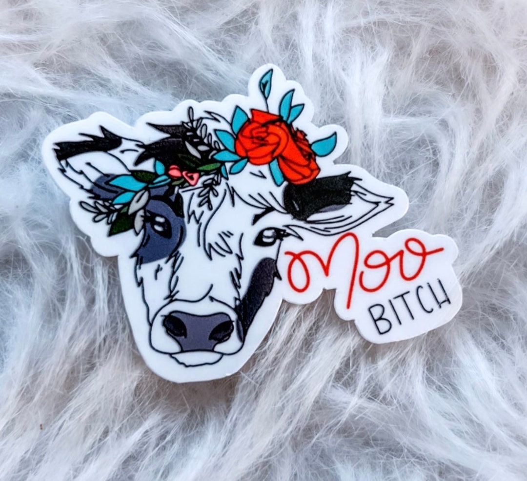 Cow Sticker/ Rodeo/ Western/ Cow/ Horse / Cowboy Sticker / Cowgirl ...