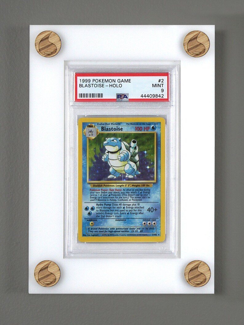 Single PSA Card Display With UV Filtering Cover | Collectible Card ...