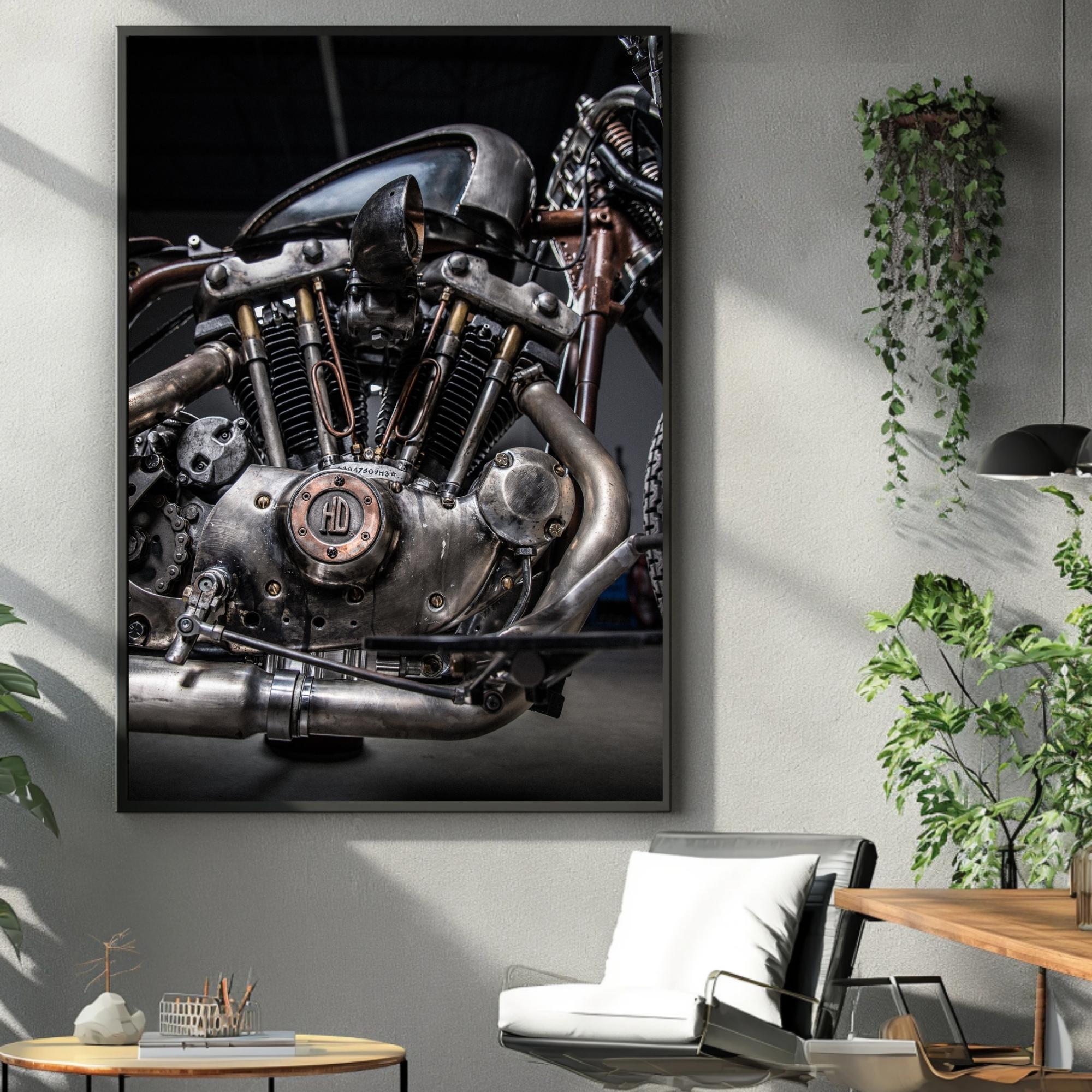Vintage Harley Davidson Poster - Digital Download - Etsy