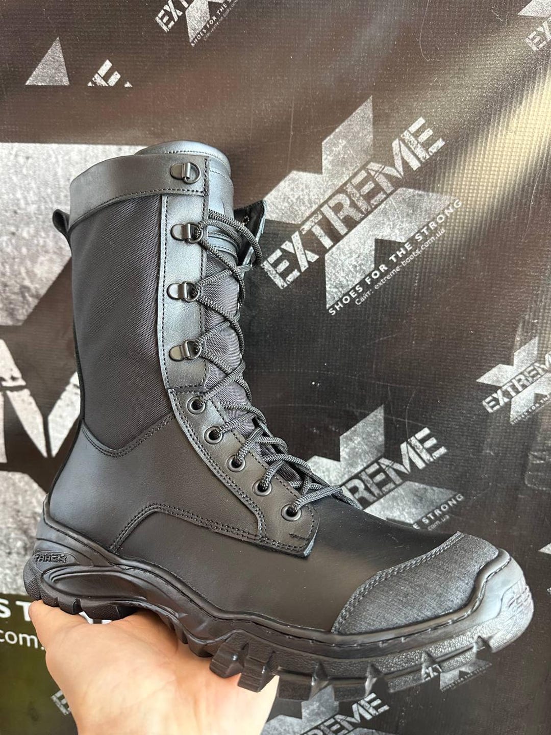 Combat Boots Boots Ukrainian Army Military Footwear Genuine Leather ...