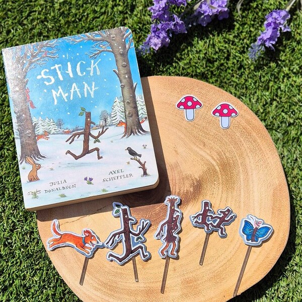 Stickman Cake Topper - Etsy UK