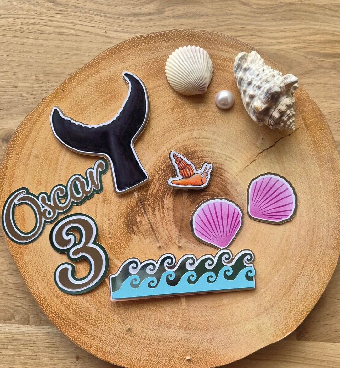 The Snail and the Whale Cake Topper, Snail and Whale Cake Topper, the ...