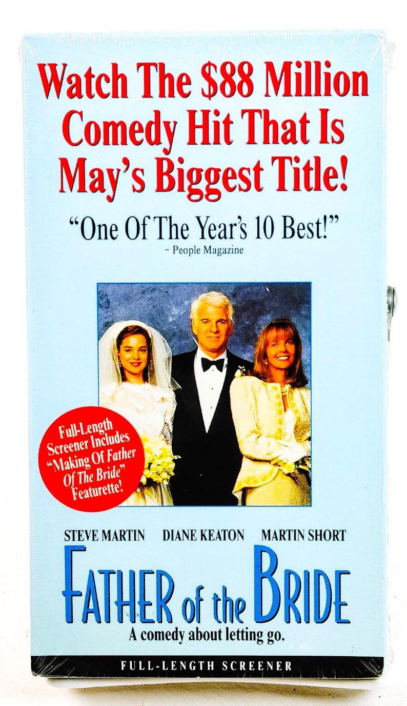 Father of the Bride VHS Screener VHS Rare New & Sealed - Etsy