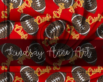 KC Chiefs Celebrate Seamless Pattern Seamless Chiefs Jpeg - Etsy