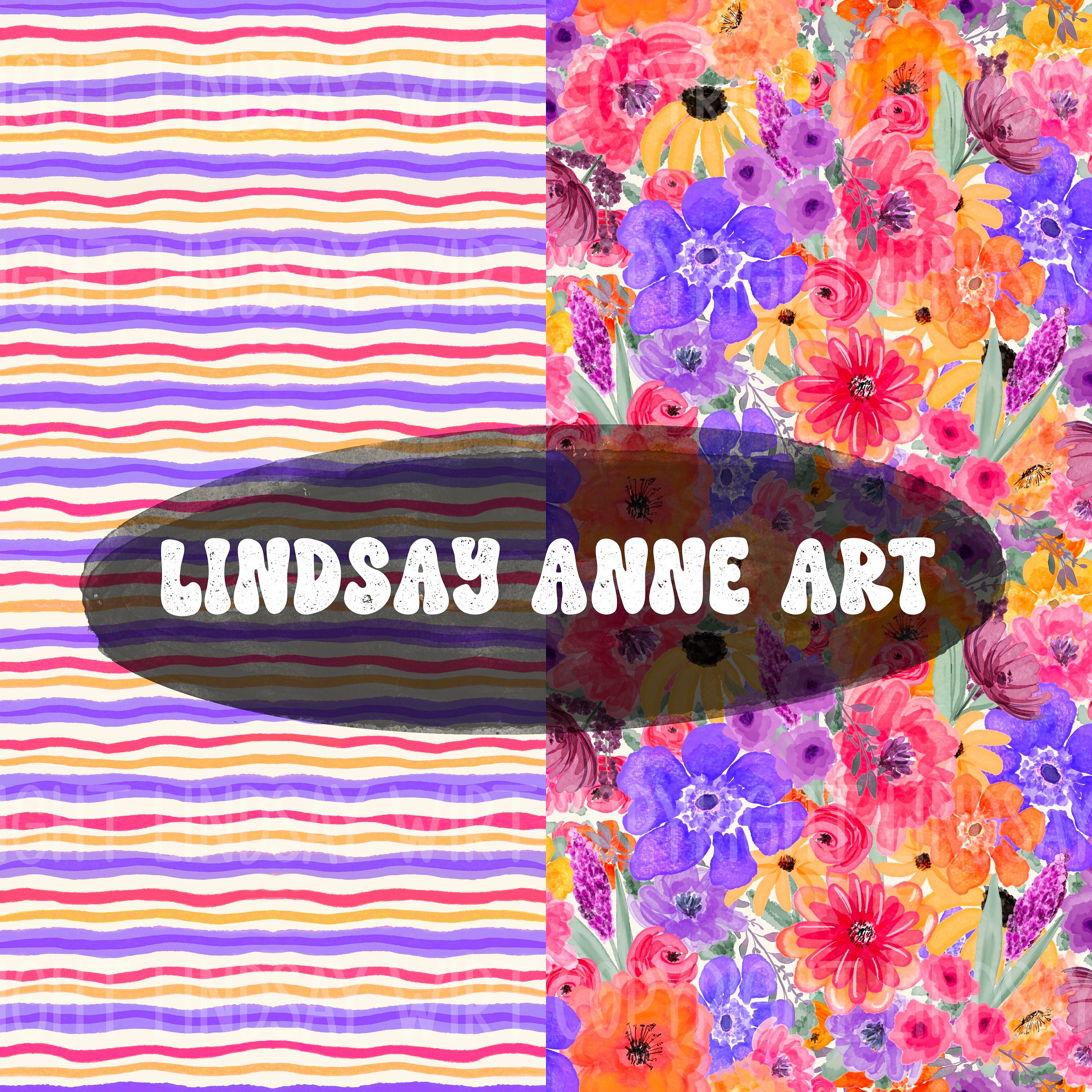 Watercolor Floral Seamless Pattern Repeat Seamless JPG Pattern Summer ...