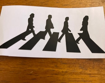 Beatles Abbey Road Decal Crosswalk Sticker Merchandise Album Record ...