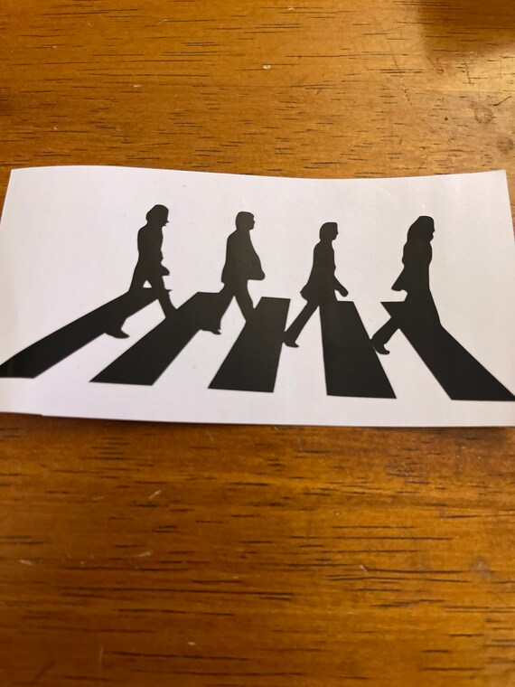 Abbey Road Sticker - Etsy