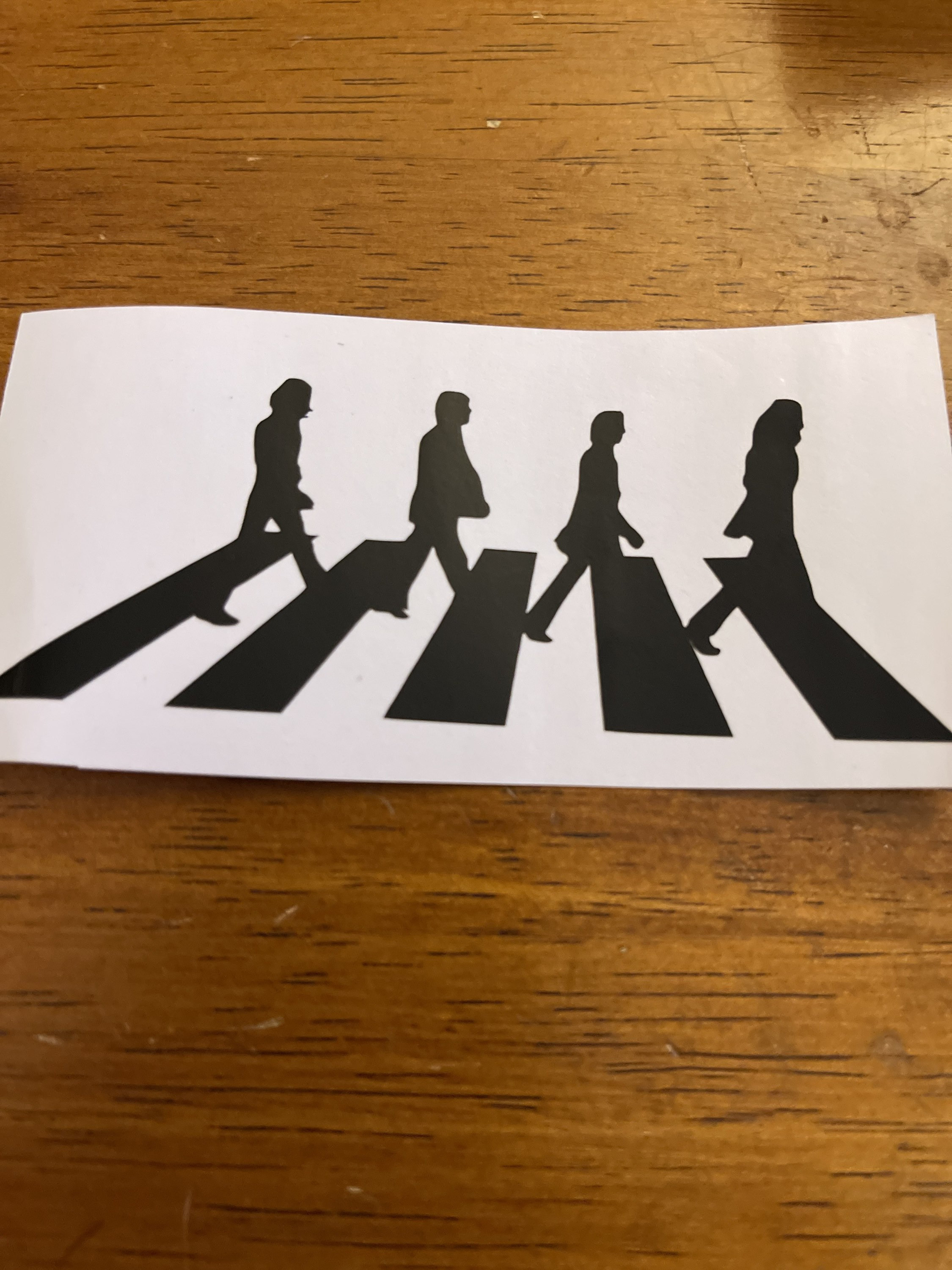 Abbey Road Sticker - Etsy