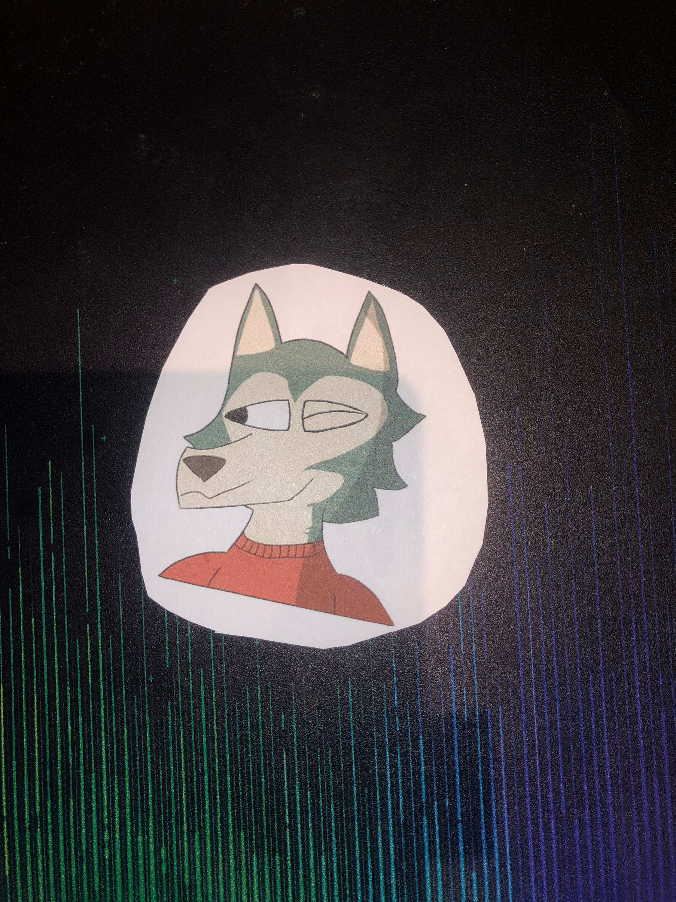 Beastars Casual Legoshi Sticker - Etsy