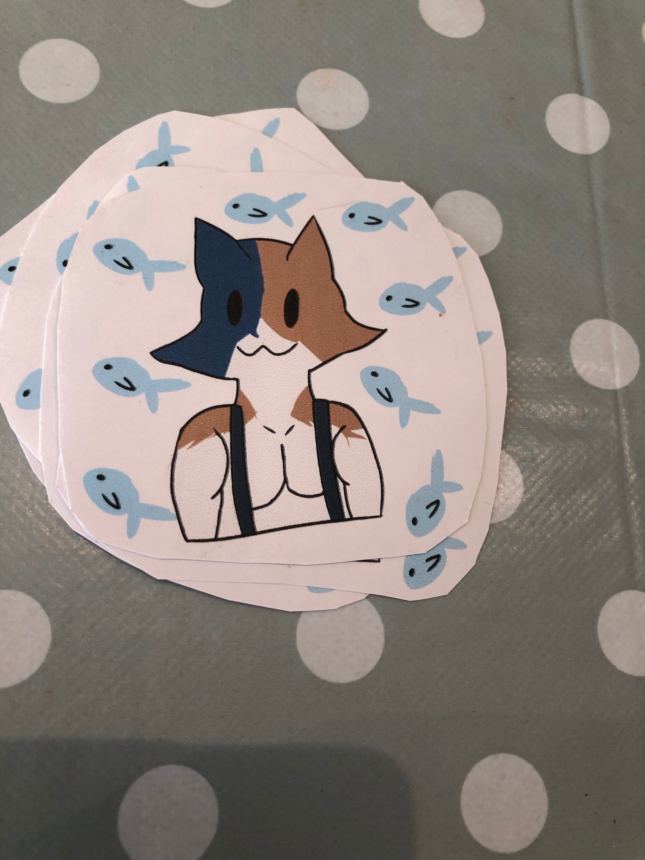 Meowscles Sticker - Etsy