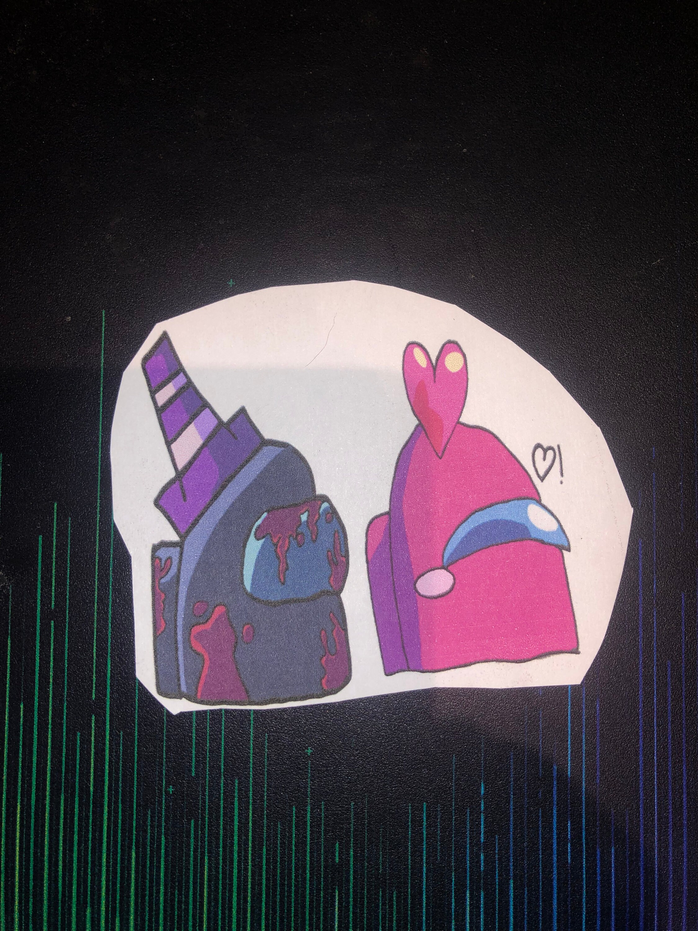 FNF Vs Impostor V4 Sticker Pack - Etsy