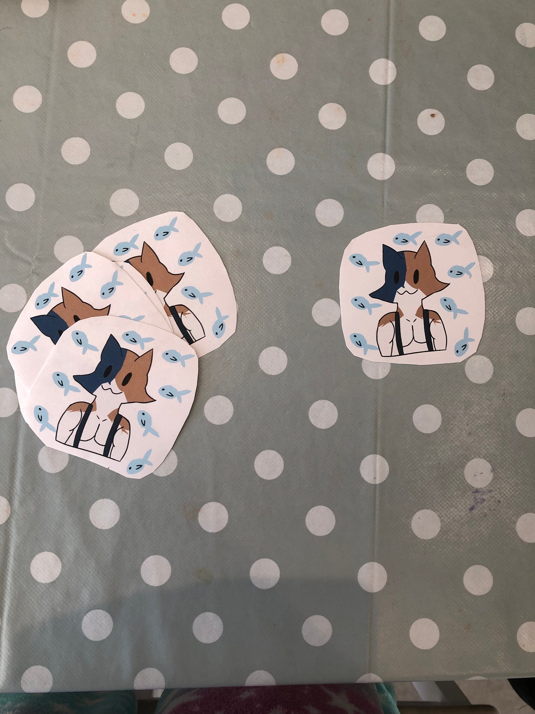 Meowscles Sticker - Etsy