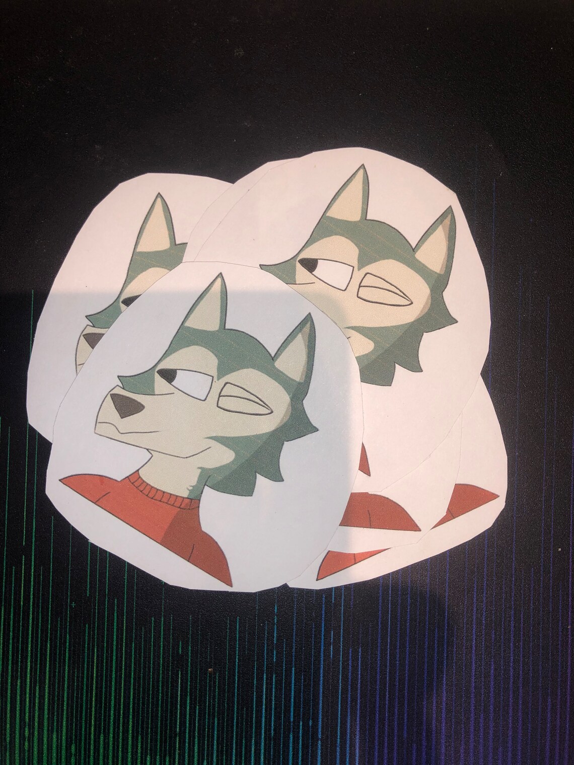 Beastars Casual Legoshi Sticker - Etsy