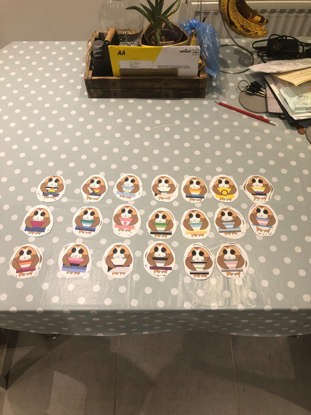LGBTQIA+ Porg Stickers! - Etsy