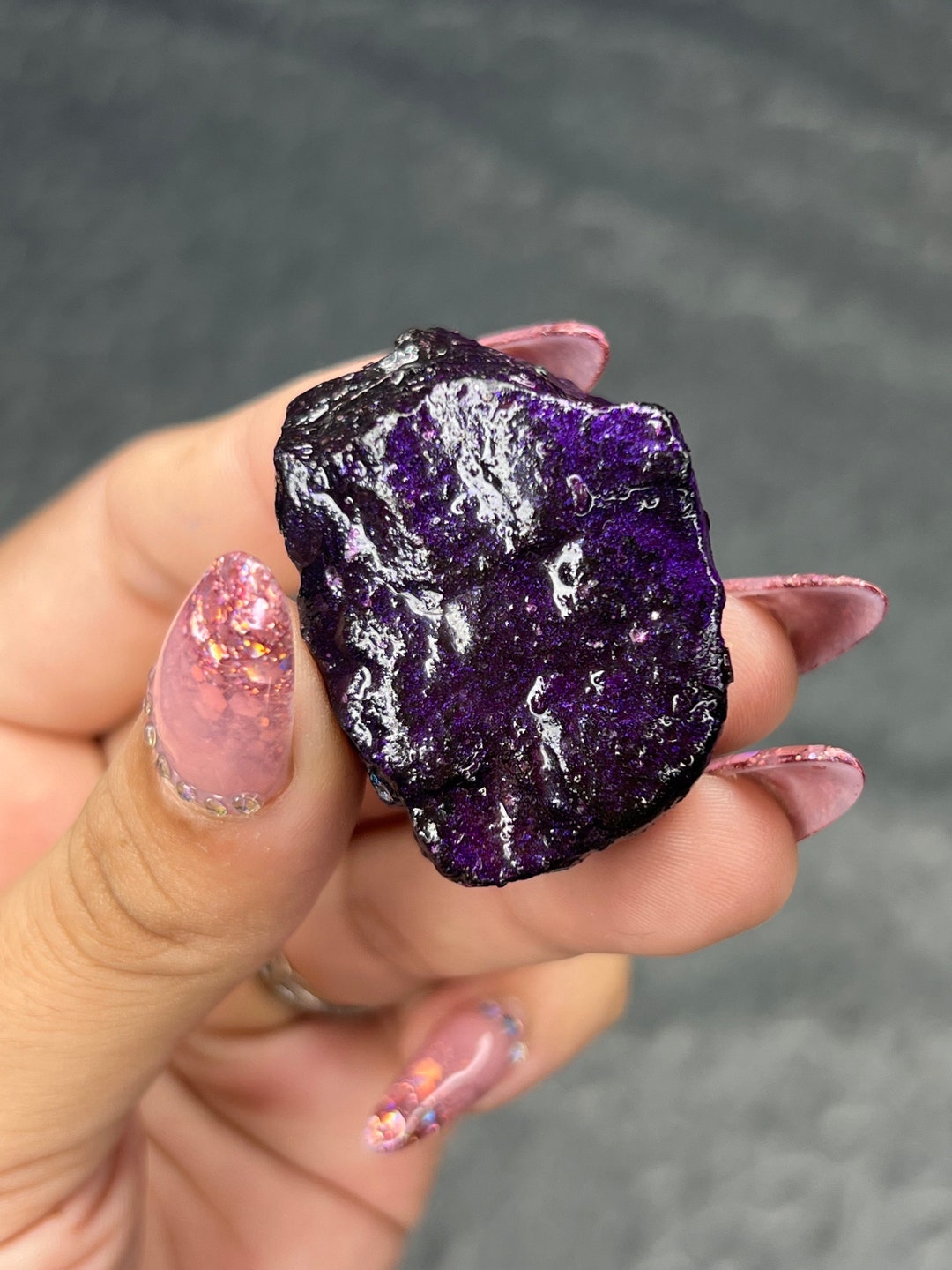 RARE Grade A+ Raw Glittery Gel Sugilite 56g From South Africa ~ Purple ...