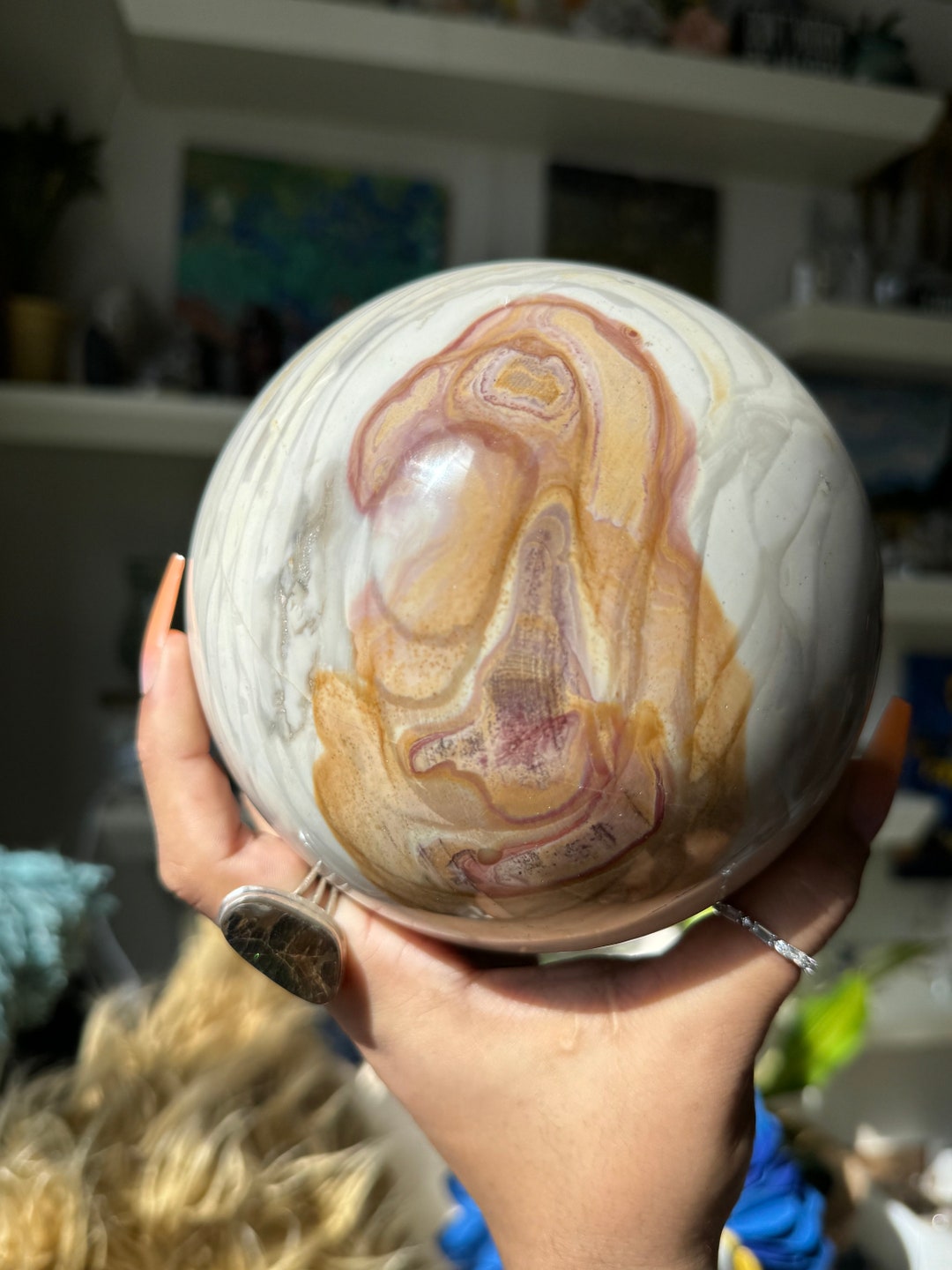 Incredible XXL Unique “gooney Bird Albatross” & Dragon Scale Polychrome ...