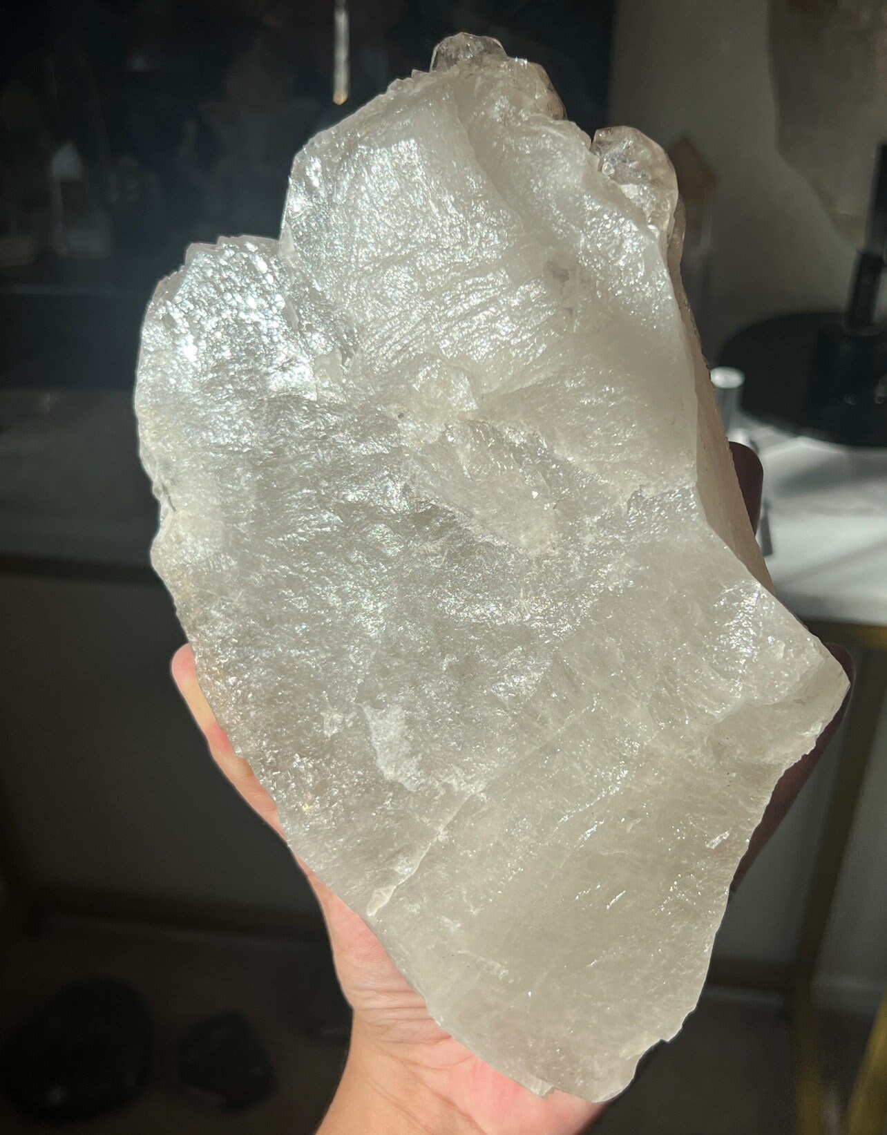 XL Elestial Smoky Crocodile Quartz ~ Crystal Natural Smoky Alligator ...