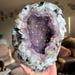 XL Amethyst Geode With Unique Blue Agate Banding - Madagascar Earth ...