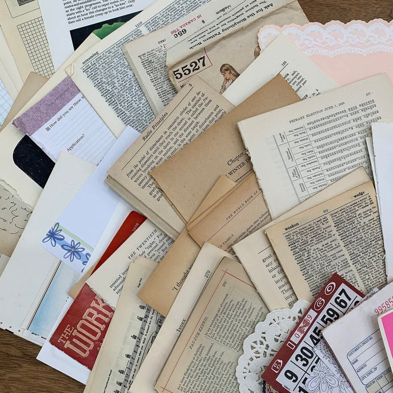 Paper Ephemera - Etsy