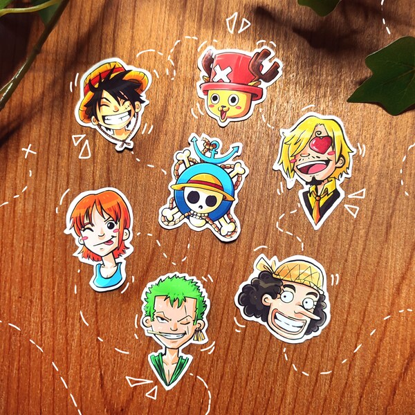 One piece stickers - Etsy España