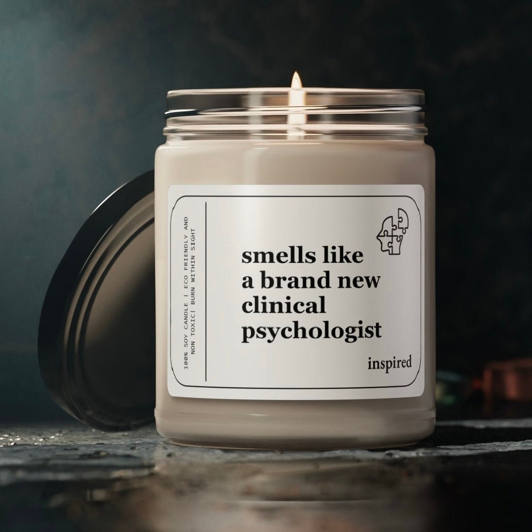Future Clinical Psychologist Gift for Future Psychologist Candle Doctor ...