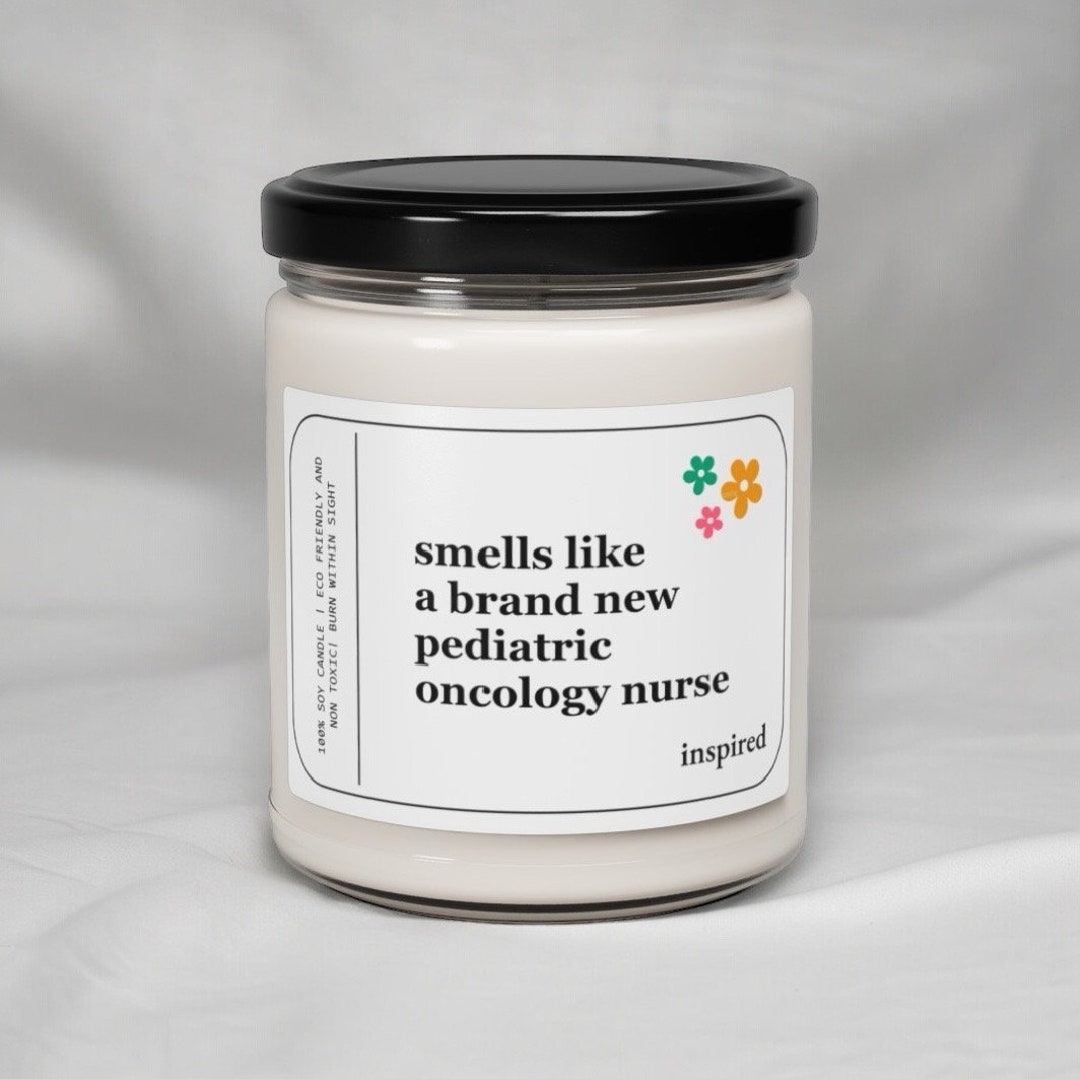 Pediatric Oncology Candle Appreciation Month Gift for Peds Hem Onc ...