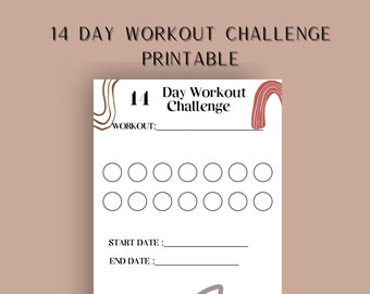 14 Day Tracker - Etsy