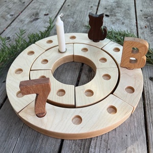 Waldorf Birthday Ring, Baby's First Birthday Gift, Celebration Ring ...