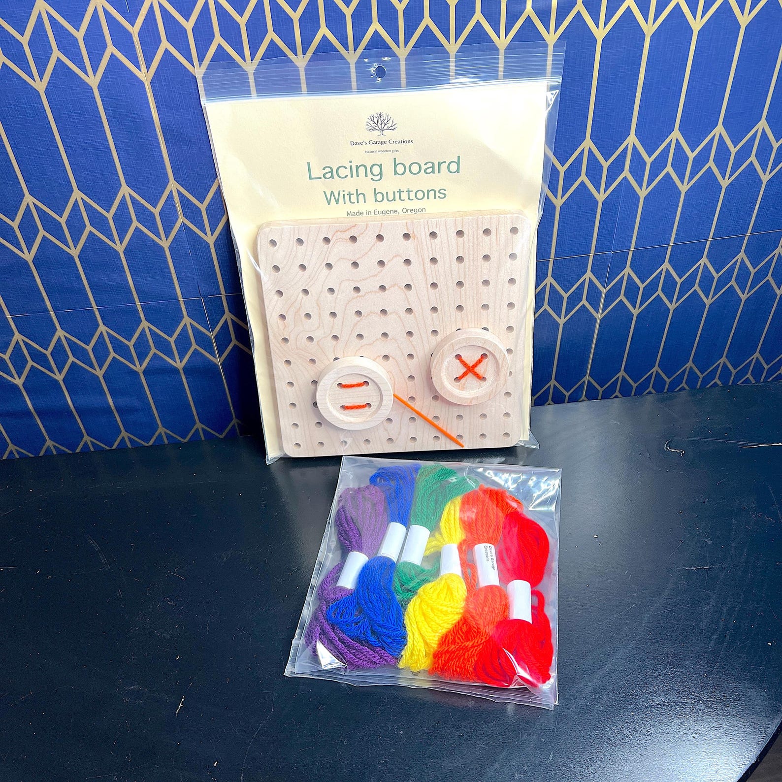Sewing Activity, Lacing Board for Montessori Sewing, Learn to Sew ...
