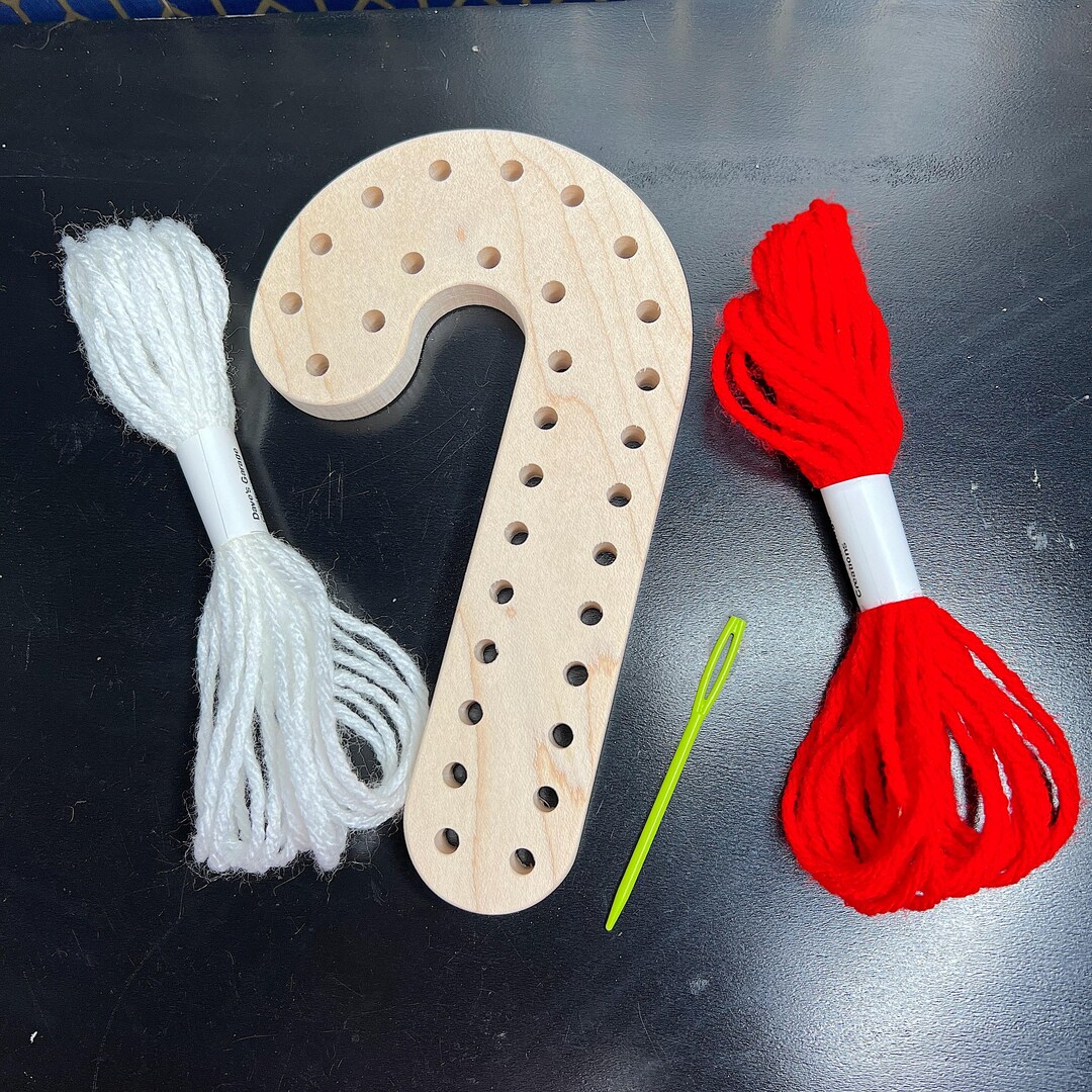 Learn to Sew Kit, Lacing Toy, Stocking Stuffer for Kids, Wooden Toy ...