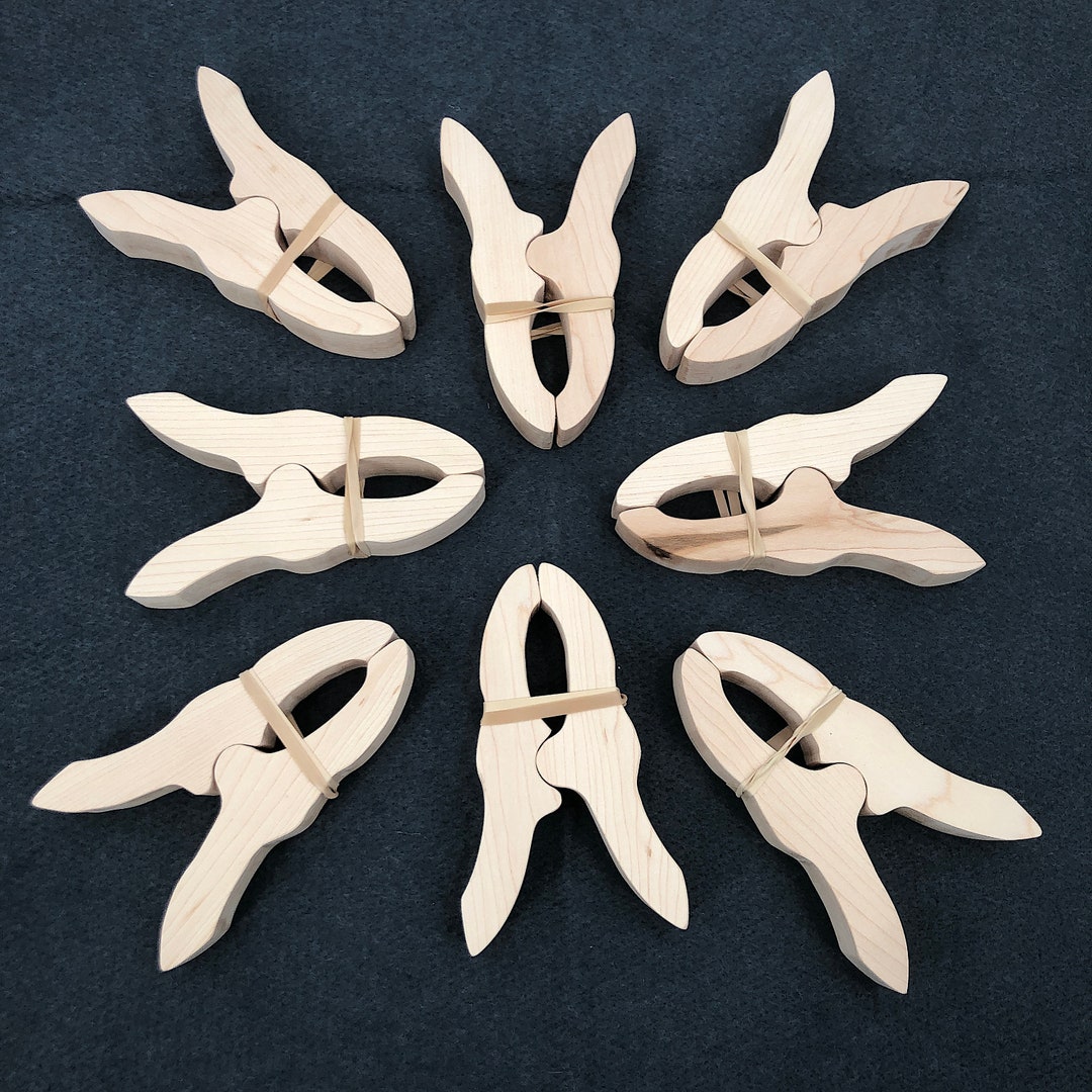 Fort Building, Wooden Clips, Open-ended Toy, Imaginative Play, Indoor ...