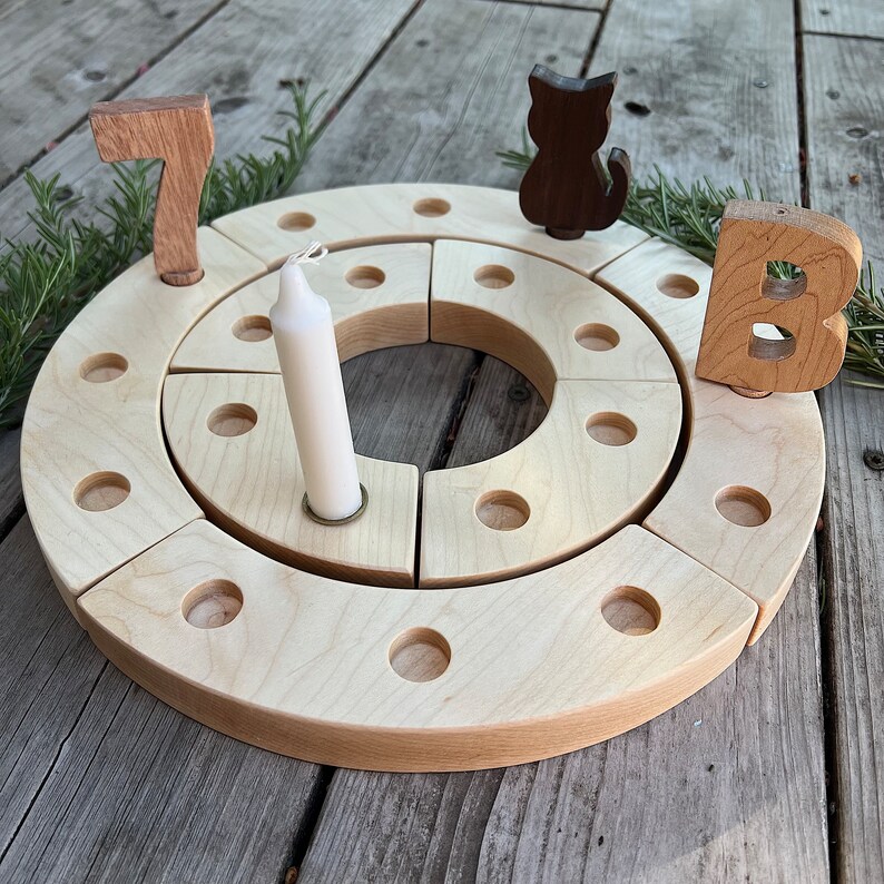 Waldorf Birthday Ring, Baby's First Birthday Gift, Celebration Ring ...