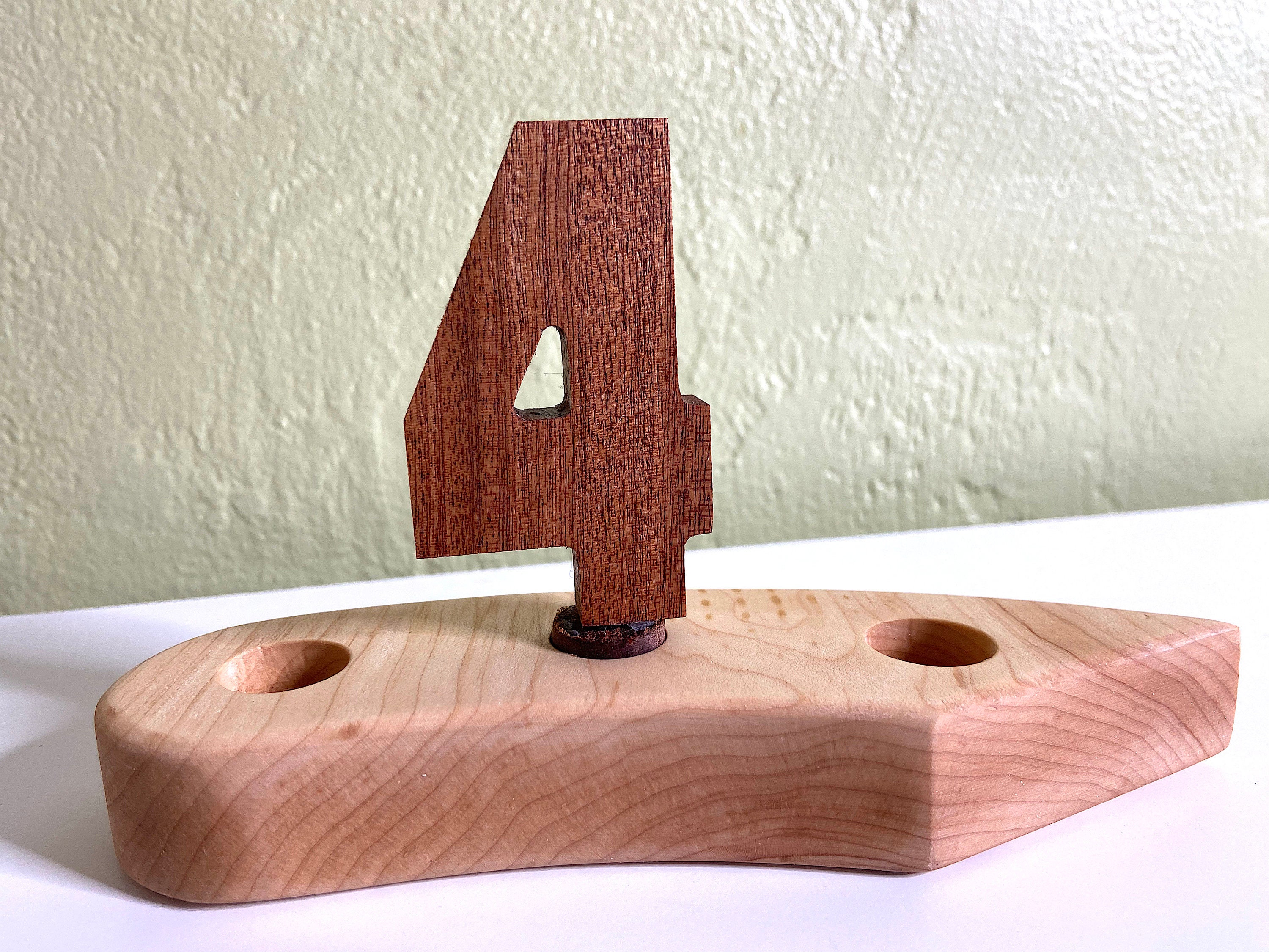 Waldorf Birthday Ring Numbers Mahogany Numbers Celebration - Etsy